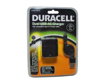 CARGADOR USB 5V 2A DURACELL INCLUYE CABLE MICRO USB. – Soluciones ...