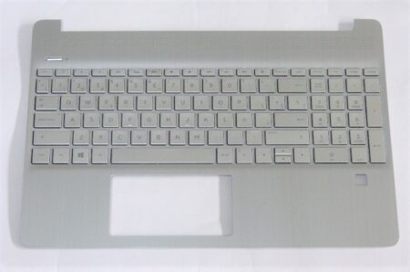 TECLADO HP 15-DY 15-EF 15-EQ PLATEADO ESPAÑOL RETROILUMINADO CON ...