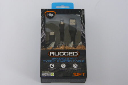 CABLE USB A MICRO USB CON ADAPADOR USB-C IHIP NEGRO. – Soluciones ...