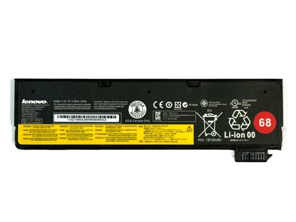 BATERIA LENOVO THINKPAD X240 X260 T440 T440S T450 T460 T550 S440 S540 L460 68 – Soluciones ...