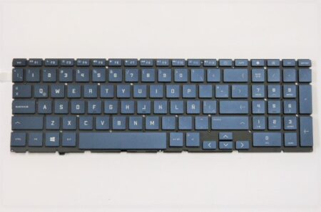 TECLADO HP VICTUS 16-D 16-E 15-FA 15-FB AZUL ESPAÑOL RETROILUMINADO ...