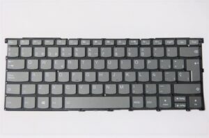 TECLADO LENOVO IDEAPAD 3-14 GRIS ESPAÑOL RETROILUMINADO CON PALMREST Y TOUCHPAD AZUL OBSCURO ...