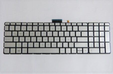 TECLADO HP ENVY X360 15-W M6-W PLATEADO ESPAÑOL RETROILUMINADO ENTER ...