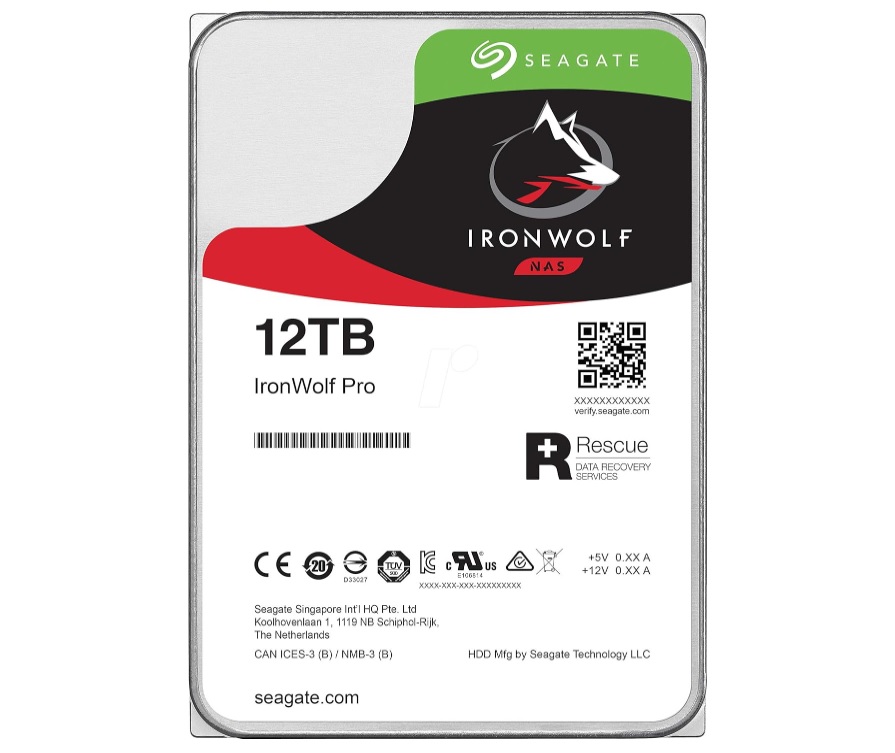 DISCO DURO SEAGATE IRONWOLF PRO ST12000NE0008 12TB 3.5″ SATA 7200RPM ...