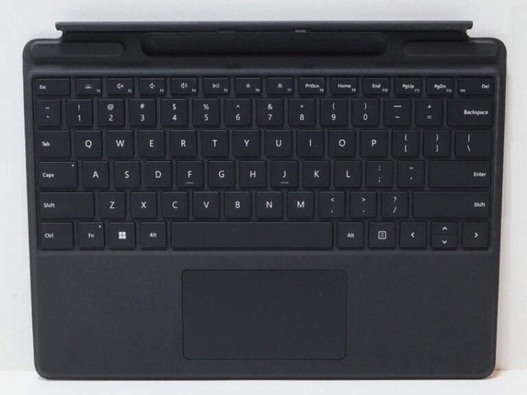 BASE DE TECLADO MICROSOFT SURFACE PRO 8 9 X NEGRO INGLES CON RANURA ...