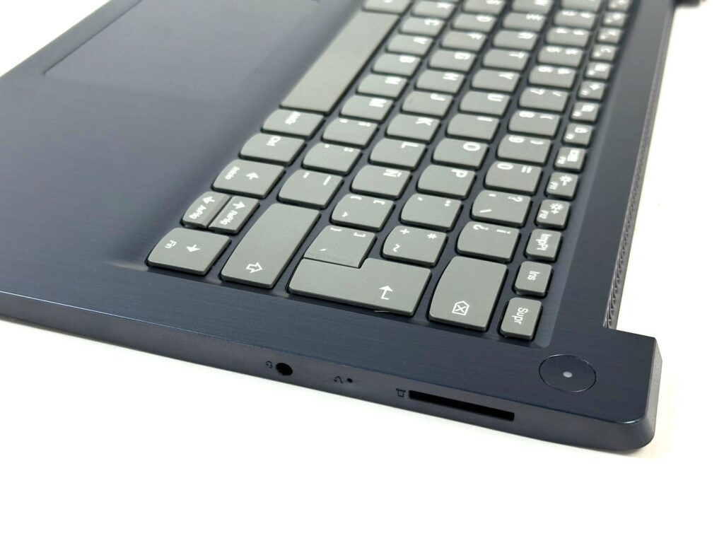 TECLADO LENOVO IDEAPAD 3-14XXX05 GRIS ESPAÑOL CON PALMREST Y TOUCHPAD AZUL (EQUIPOS SIN LECTOR ...