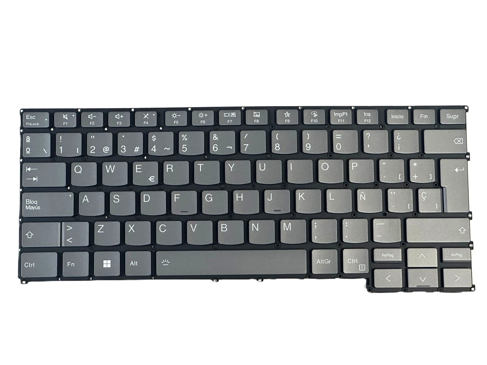 TECLADO LENOVO THINKBOOK 14 G6 GRIS ESPAÑOL RETROILUMINADO – Soluciones Portátiles