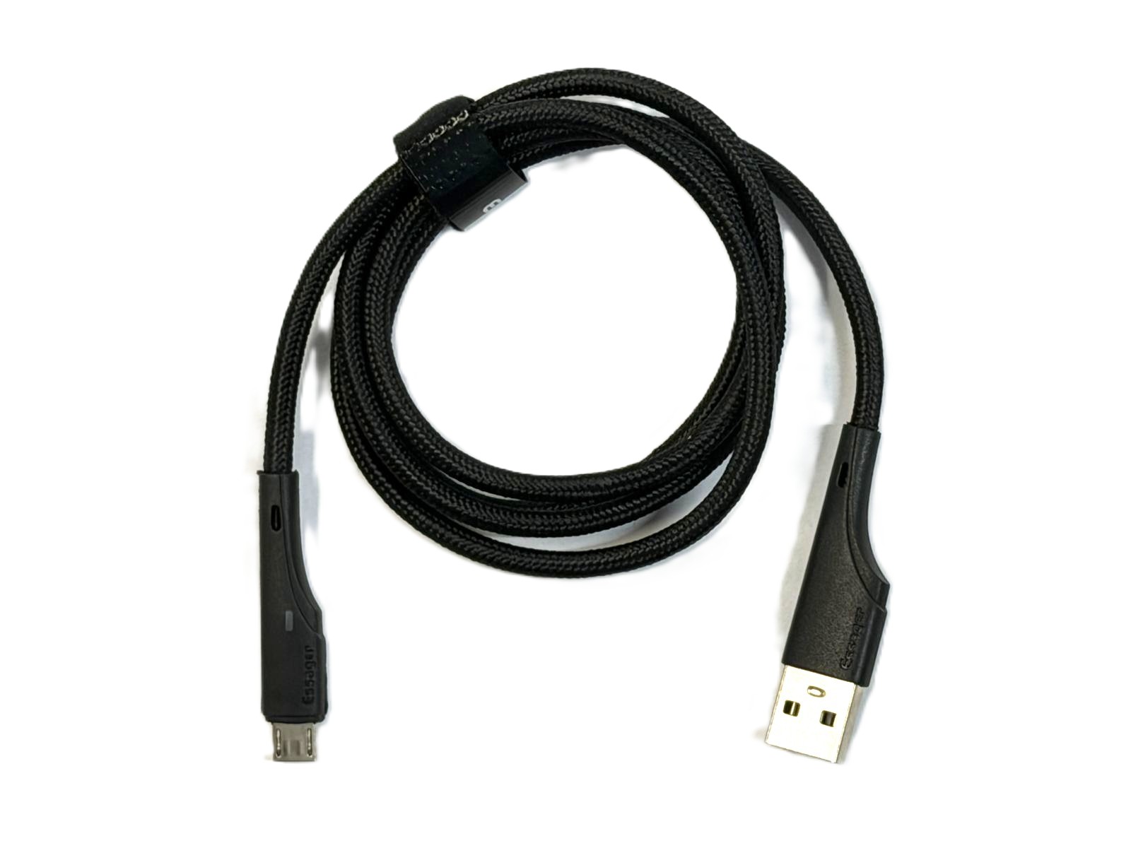 CABLE USB A MICRO USB ESSAGER NEGRO – Soluciones Portátiles