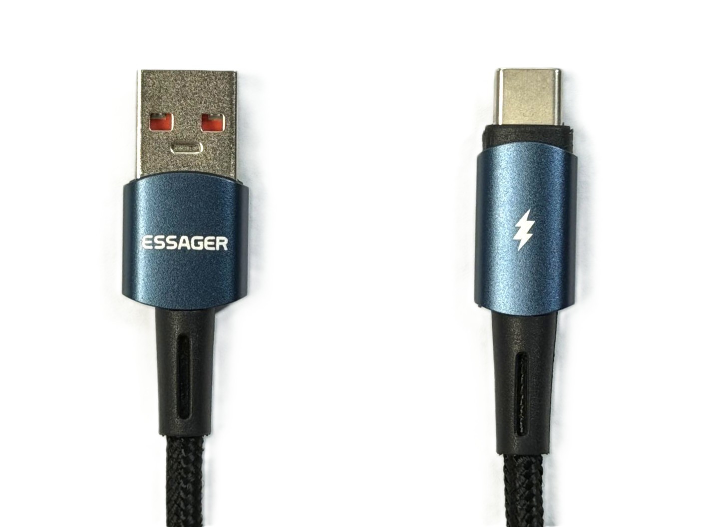 CABLE USB A USB-C ESSAGER NEGRO – Soluciones Portátiles