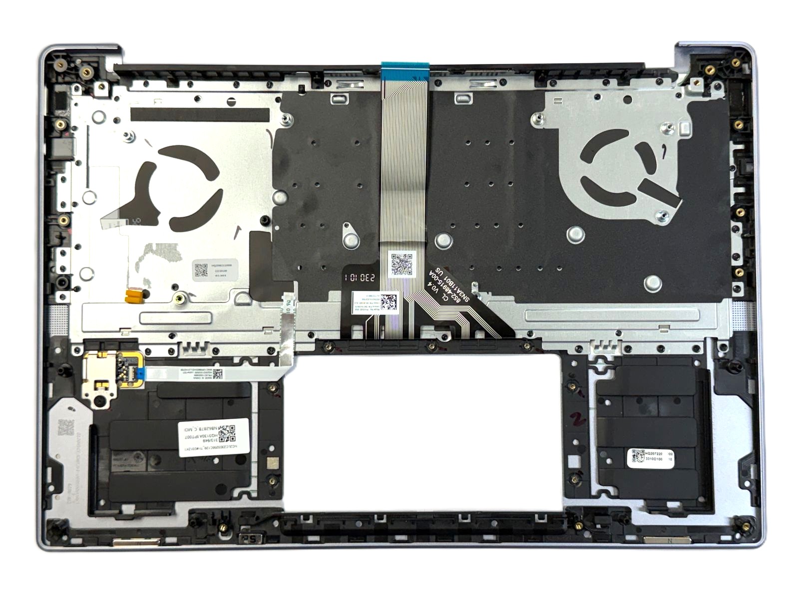 TECLADO LENOVO SLIM 7-14XXX8 GRIS INGLES RETROILUMINADO CON PALMREST ...