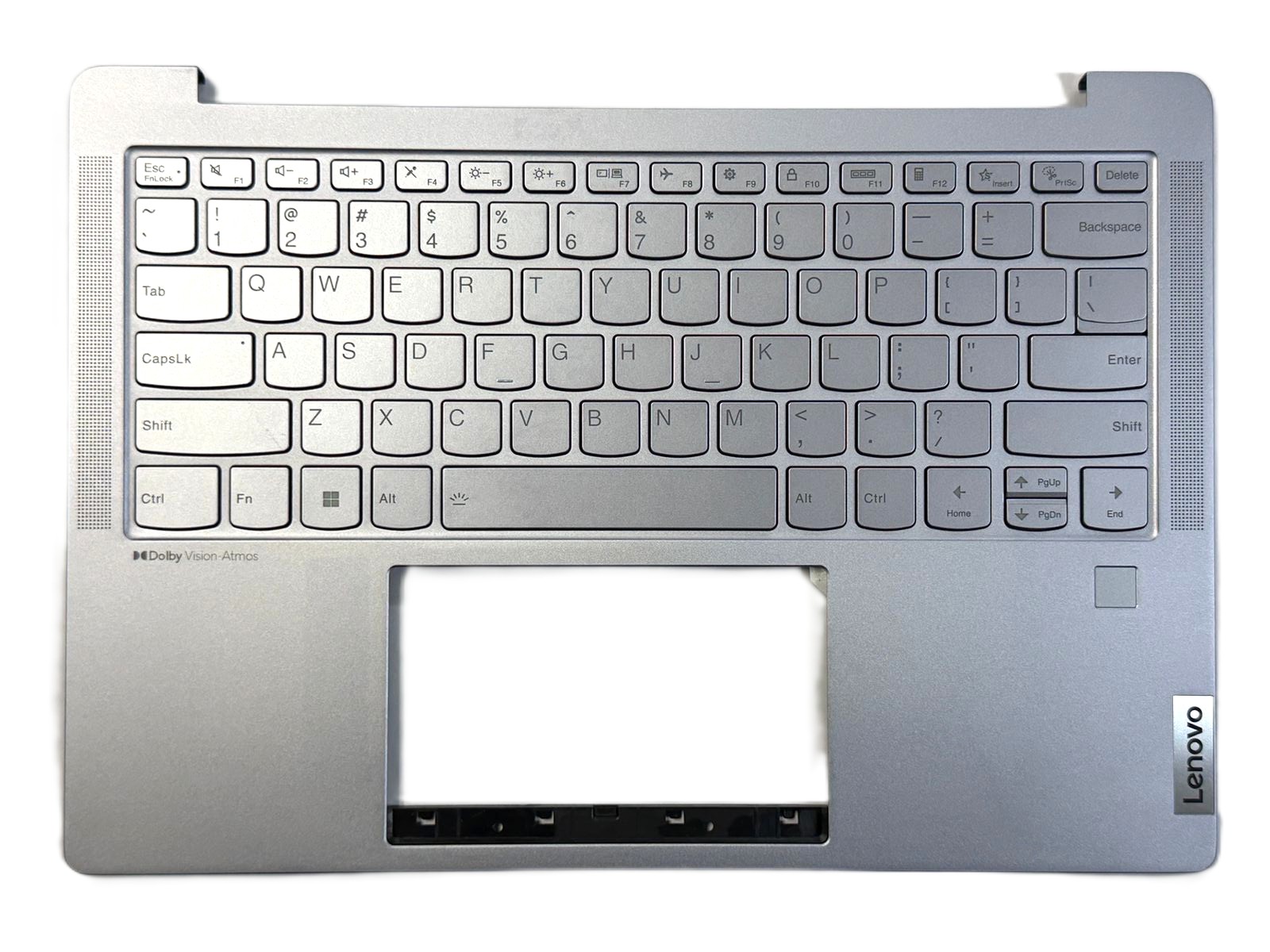 TECLADO LENOVO SLIM 7-14XXX8 GRIS INGLES RETROILUMINADO CON PALMREST ...